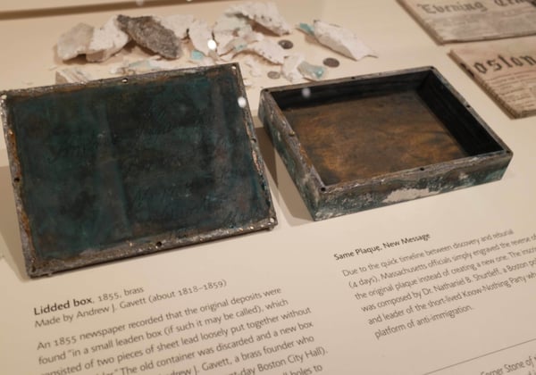 Boston Time Capsule Contents Exhibit - MFA